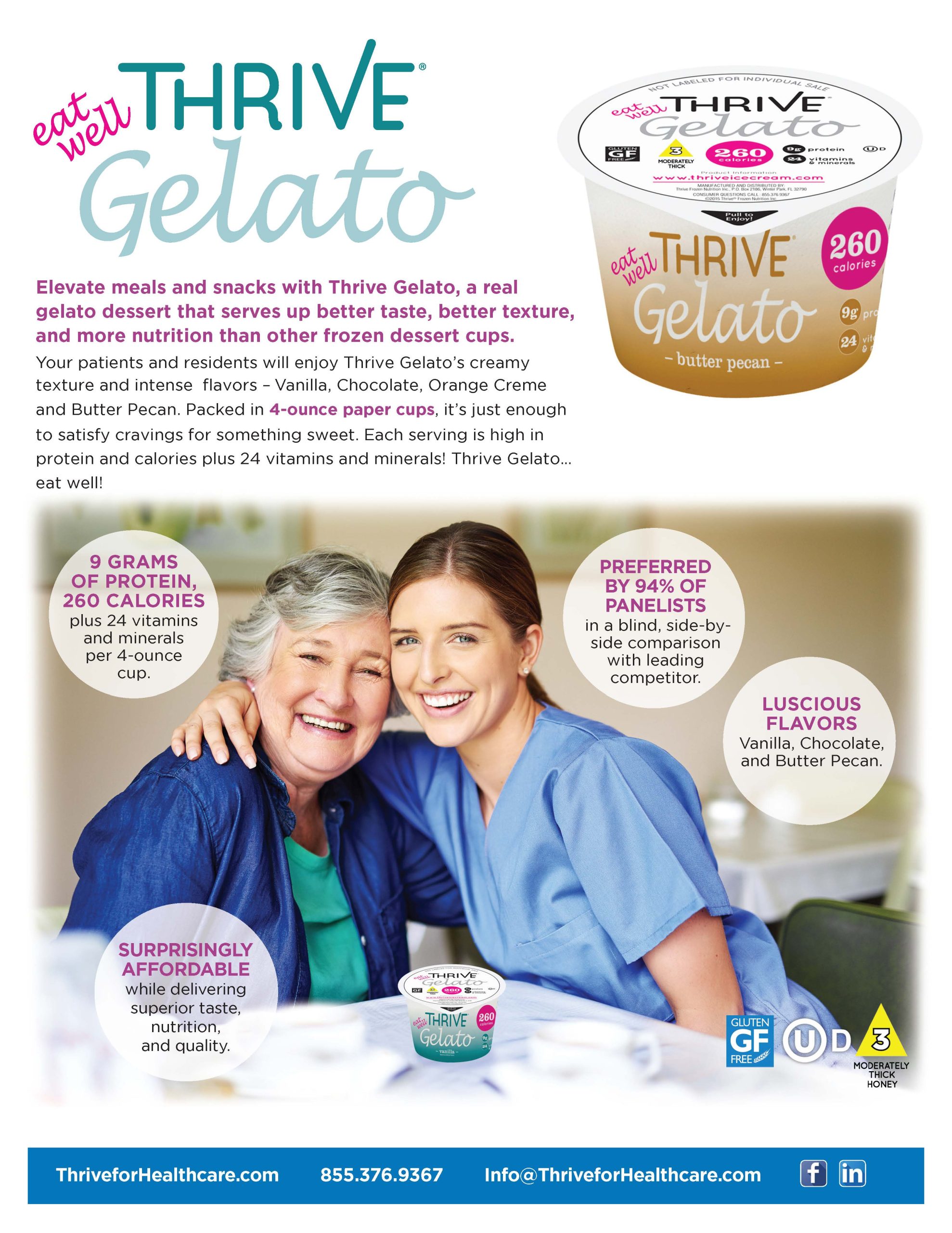 Product Overview - Thrive Ice Cream