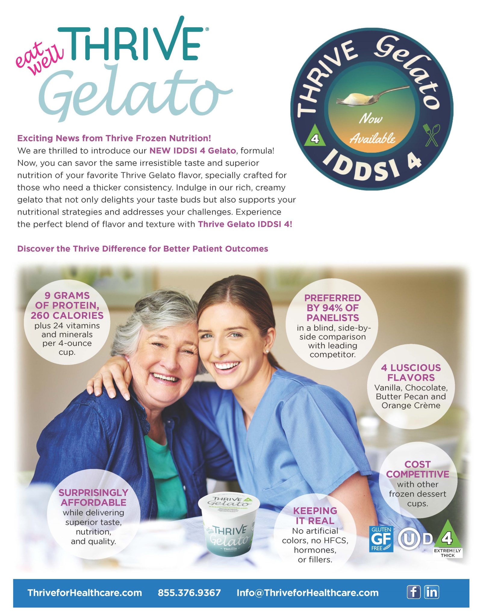 Product Overview - Thrive Ice Cream